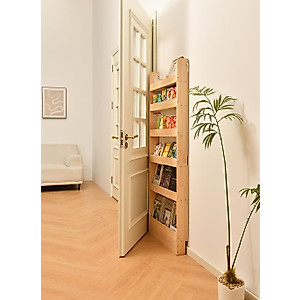 Heehee Solid Wood Bookshelf Bookcase Book Shelf Organizer for Books, Toy Storage Bookshelf Rack Wall for Kids and Adults (Width 31.5in (80CM))