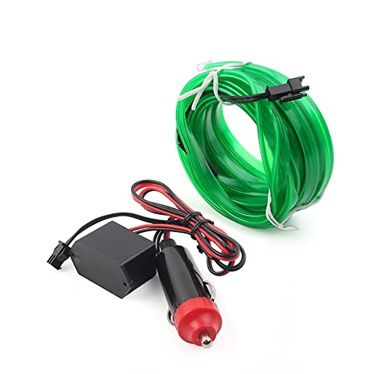 GZYF Car Interior LED Strip Light, Interior Car Lights, 3M Atmosphere Light, Accessory Light Interior Decoration for Automotive Trucks SUVs ATVs RVs Trailers, Green