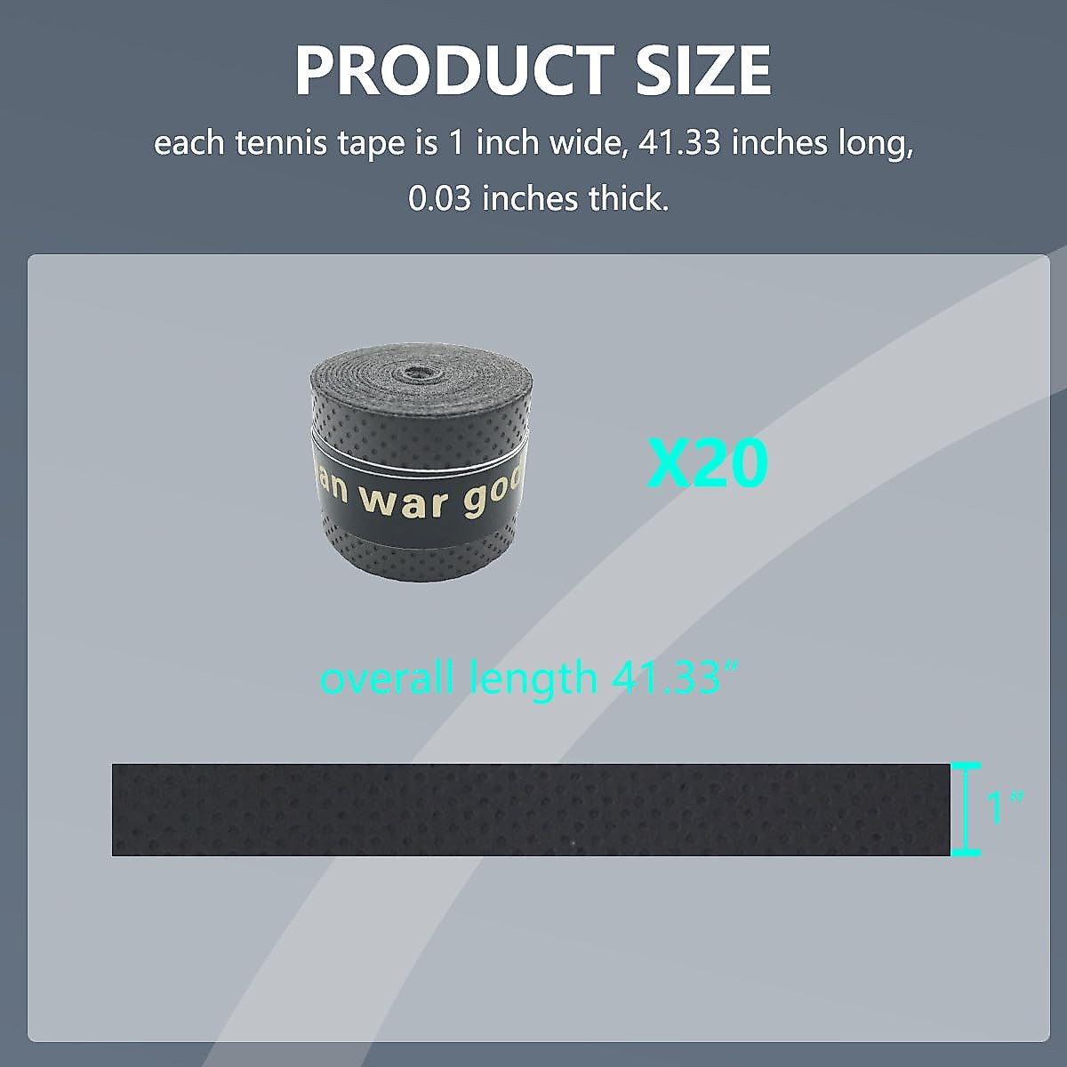 Tennis Racket Grip Tape ， Soft Racquet Overgrip for All Kinds of Rackets、 Fishing Rods、 Bicycle Handlebars, Etc. Excellent Durable and Non-Slippery Grip - 7pcs 7 Pink