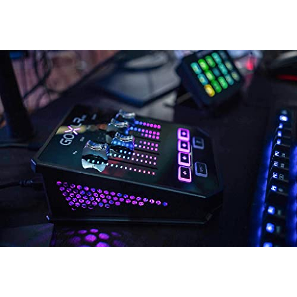 TC Helicon GoXLR MINI Online Broadcast Mixer with USB/Audio Interface and Midas Preamp, Officially Supported on Windows