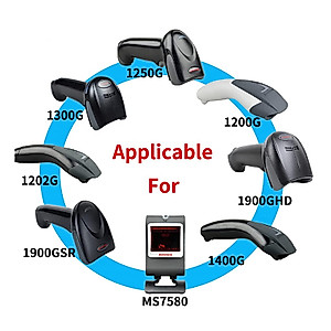 SOTESIN USB Cable for Honeywell Barcode Scanner, USB to RJ45 Cable, CBL-500-300-S00 1900GHD 1900iSR 1902GHD 1902GSR 1300G 1250G MS7580(New Version) 1450G MS7980G 1200G 1910 (1900-7FT-Straight)