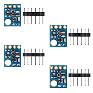 ACEIRMC 4pcs Si7021 GY-21 SHT21 HTU21 Digital Humidity Temperature Sensor Module Replace SHT11 SHT15