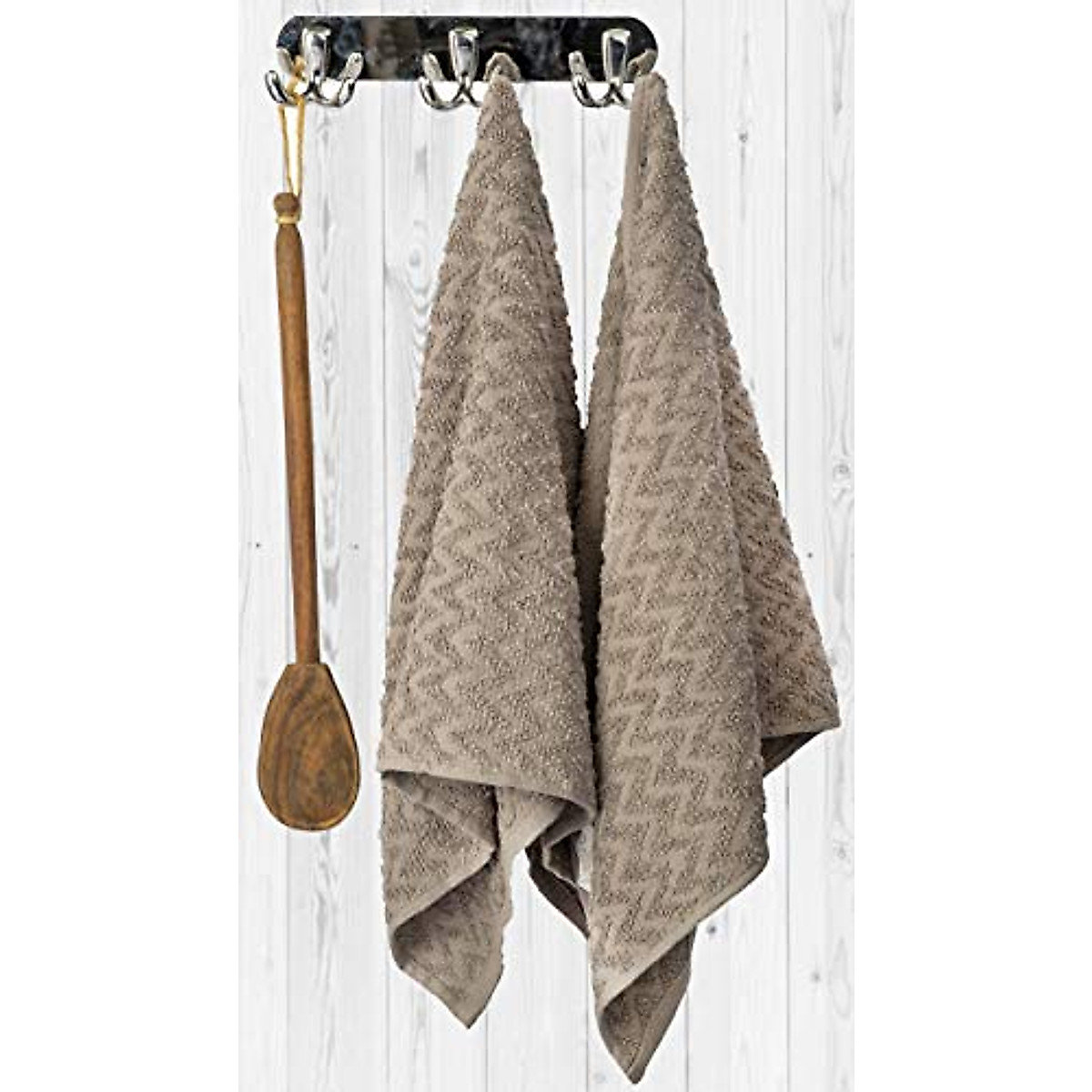 Bliss Casa Kitchen Towels and Dish Cloth Set (12 Pack, 15 x 25 Inch) – 100% Cotton Dish Towels for Kitchen Soft and Highly Absorbent – Tea Towels and Bar Towels for Daily Use