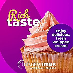 InfusionMax Elite Whipped Cream Chargers 600 packs (24 cartridges x 25 boxes), 9 grams Pure Culinary Gas, Compatible with Standard Whipped Cream Dispensers