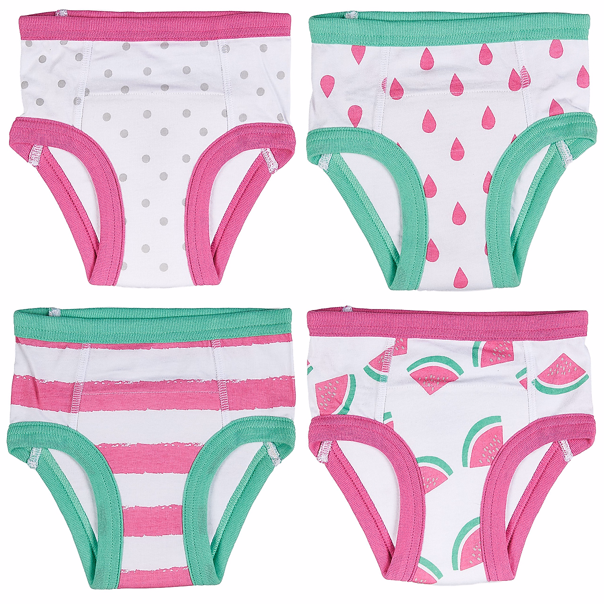 Trimfit Baby and Toddler Cotton Training Pants (Pack of 4 Kid Underwear)