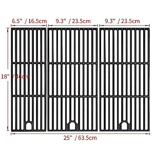 Grill Heat Plates & Burners Tube & Grill Grate & Adjustable Carryover Tube for Charbroil Performance 475 4/5/6 Burner Gas Grill, 463347017, 463361017,463376018P2,g4700004w1 Grill Replacement Parts