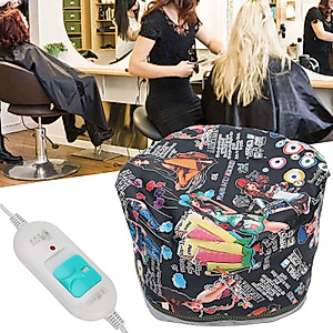 Hair Treatment Steam Deep Conditioning Heat Electric Heat and Thermal Spa Hair Styling Steamer Hat Electric Hair Thermal Deep Conditioning Hair Scalp Treatment