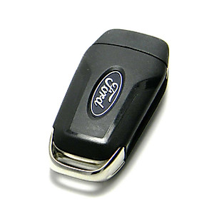 OEM 4-Button Keyless Entry Remote Flip Key Fob Compatible with 2013-2016 Ford Fusion (FCC ID: N5F-A08TAA / P/N: 164-R7986)