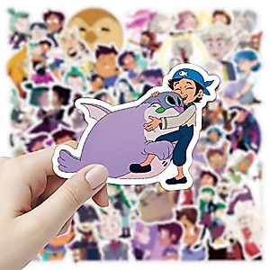 The Owl House Stickers 50 PCS are Suitable for Motorcycles,Cars,Phones,Pianos,Guitars,Skateboards,Helmets,Cups,Bicycles,Notebooks,Fashionable Children,Teenagers and Adults Stickers.