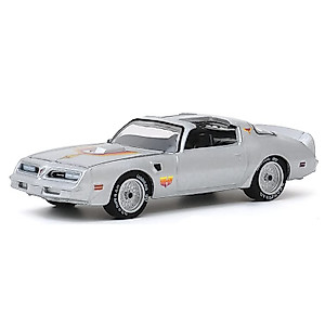 Greenlight 1:64 1977 Pontiac Firebird Fire Am by Very Special Equipment (VSE) - Silver with Hood Bird 30148 [Shipping from Canada]