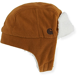Carhartt Baby Boys' Little Bubba Hat, Brown, Toddler