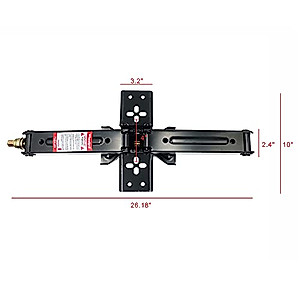 Wheelpal 24" 7500lbs Heavy Duty RV Stabilizing Leveling Scissor Jack (1PCS)