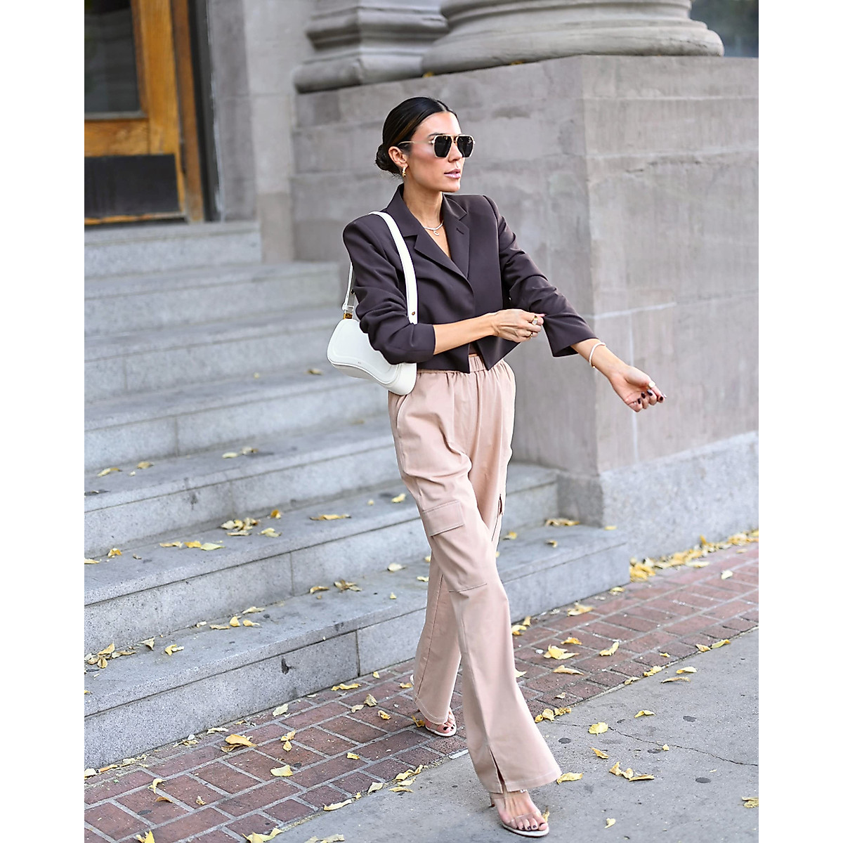 The Drop Women's Java Cropped Blazer by @christineandrew, S