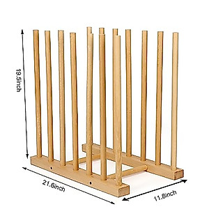 YIVIVEN Art Storage Rack, Art Canvas Storage, Artwork Storage, Canvas Rack Art Storage,Canvas Boards Rack,Framed Art Storage, Drawing Board Storage Rack, Art Studio Storage Rack (11.8"x21.6"x19.5")