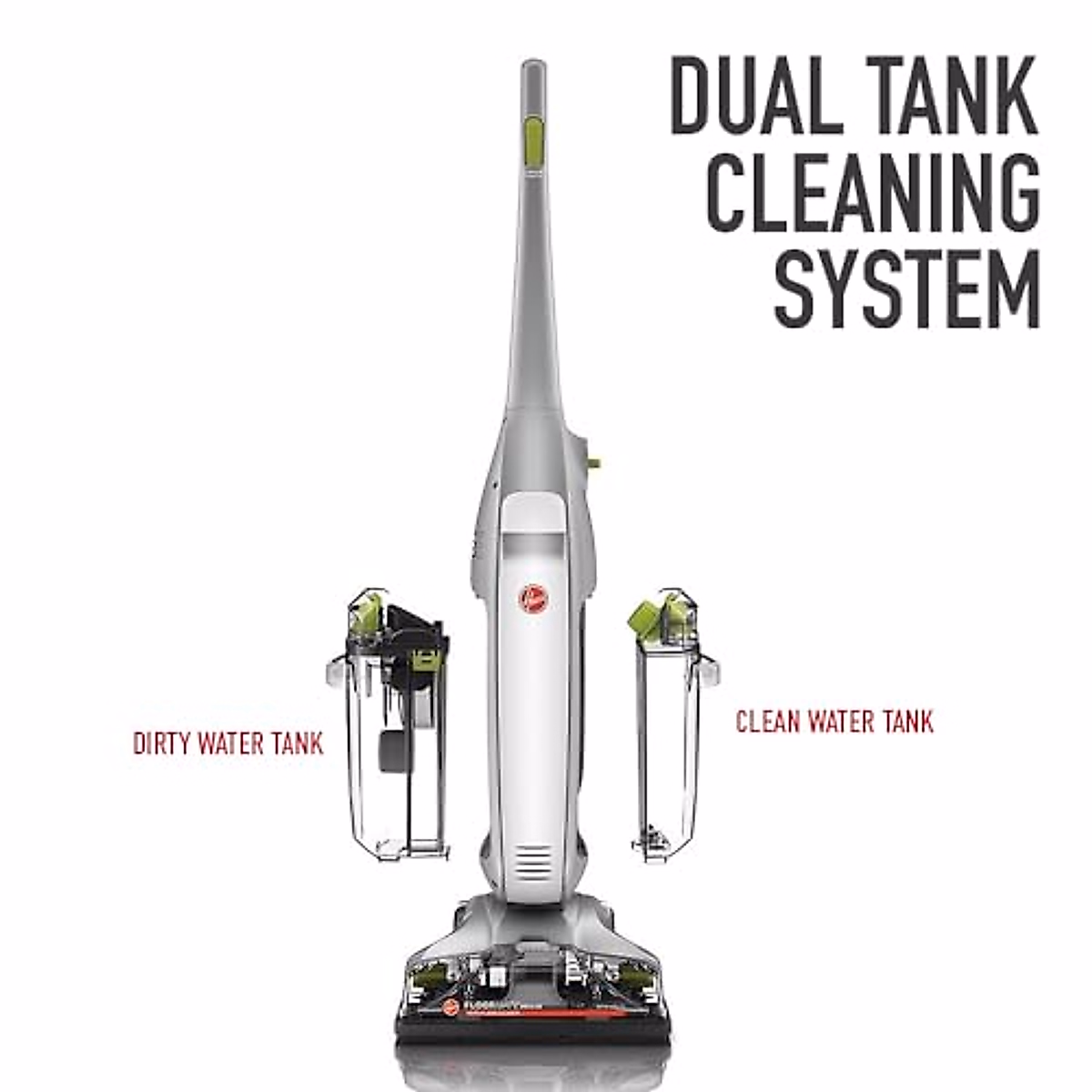 Hoover FloorMate Deluxe Hard Floor Cleaner Machine, FH40160PC, Silver