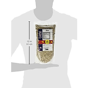 GERBS Raw Sunflower Seed Kernels No Shell 2 lbs., Hulled, Top 14 Allergy Free Foods, Healthy Superfood Snack, Non GMO, No Oils, No Preservatives, Resealable Bag, Gluten & Peanut Free, Vegan, Keto, Kosher
