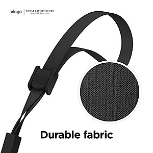 elago Clear Case Compatible with Apple AirPods Pro 2nd Generation Case Cover (2022), Strap Included, Protective Case, Transparent Shockproof, Supports Wireless Charging [Transparent]