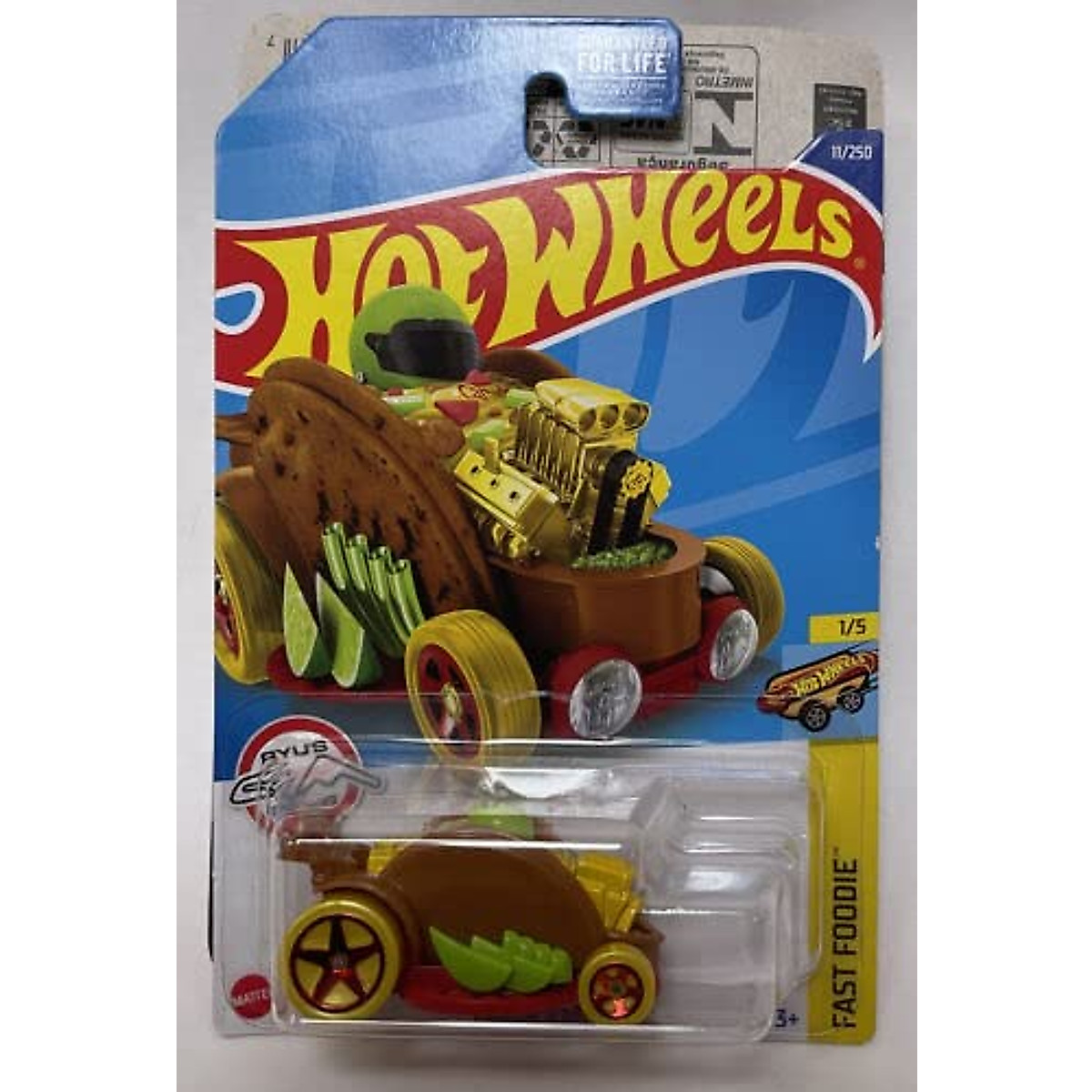 Hot Wheels 2022 - Car-De-Asada [Taco] Fast Foodie 1/5 #11/250