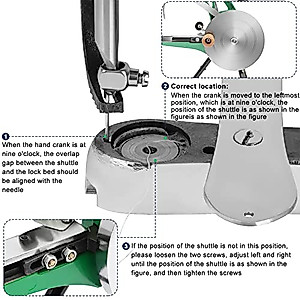 𝐋𝐞𝐚𝐭𝐡𝐞𝐫 𝐒𝐞𝐰𝐢𝐧𝐠 𝐌𝐚𝐜𝐡𝐢𝐧𝐞 Handheld 𝐒𝐡𝐨𝐞 𝐑𝐞𝐩𝐚𝐢𝐫 Heavy Duty Metal Manual Cobbler Stitching Mending with Dual Cotton Nylon Line Canvas for Bags Tents Clothes Quilts Coats