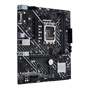 ASUS Prime H610M-E D4-CSM LGA 1700(Intel® 12th&13th Gen) mATX Commercial Motherboard (PCIe 4.0,DDR4,2xM.2 Slots,1Gb LAN,DisplayPort/HDMI/D-Sub,USB 3.2 Gen 1 Ports,COM Header, RGB Header,ACCE)