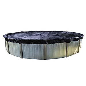 In The Swim 24 Foot Round Pool Value Winter Cover for Above Ground Pools