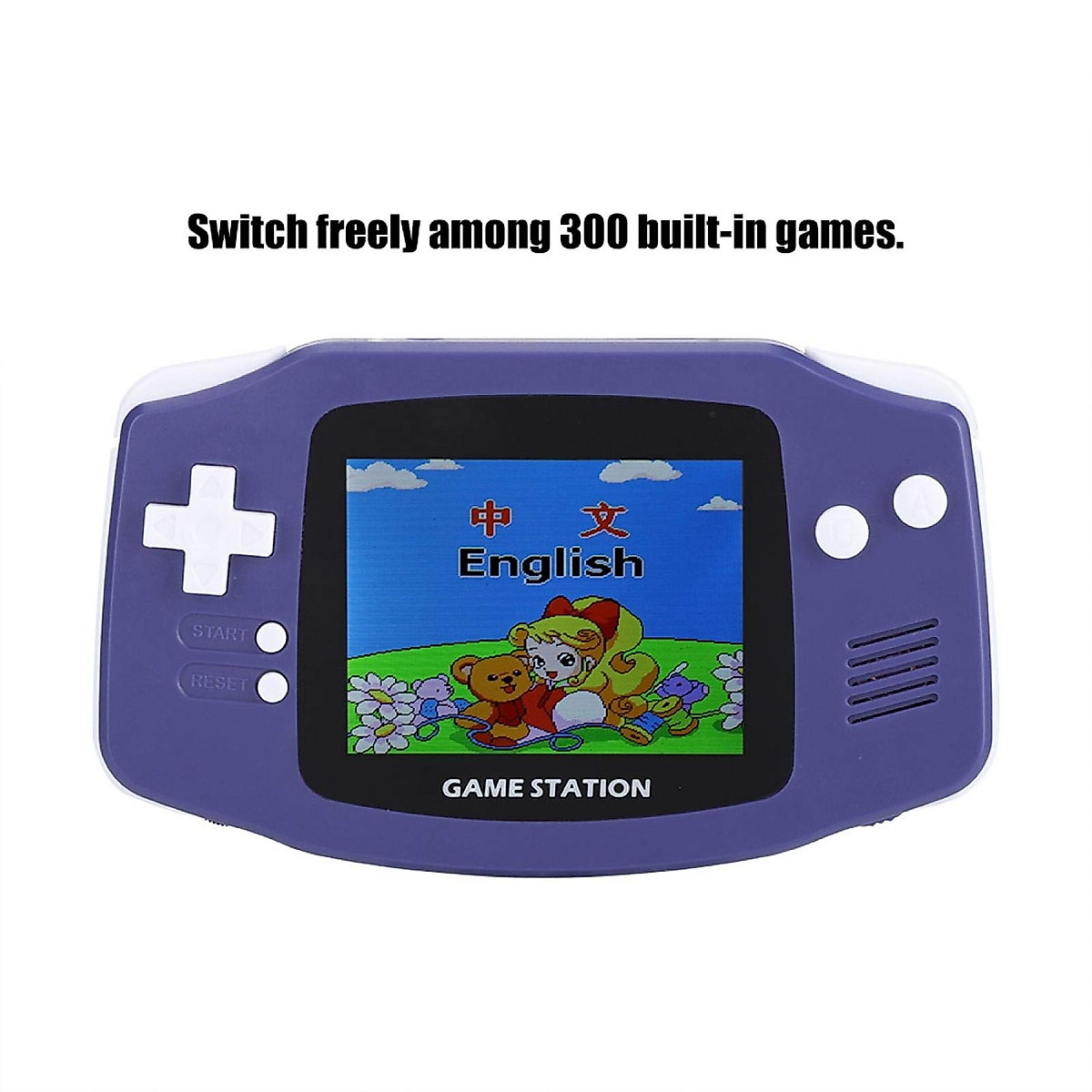 8-bit GB30 Controller Durable Games Player ABS USB,300 Built-in Games,Transfer to TV Screen,for Entertainment