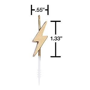 Papyrus Birthday Candles, Harry Potter Cake Topper (9-Count)