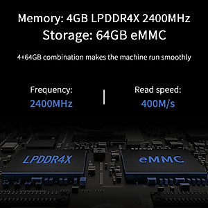 T5 Mini PC, Intel Processor Celeron N4020 (4M Cache,up to 2.8GHz), Mini Computers with 4G LPDDR4/64GB eMMC, Small PC Supports 4K Dual HDMI, USB3.0/WiFi 5/BT5.0/Gigabit Ethernet