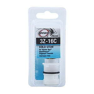 Danco 10324 3Z-16C Cold Stem for Glacier Bay And Pegasus Faucets, White, No Size