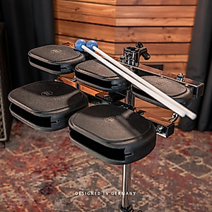 Meinl Percussion Synthetic Temple Blocks with Steel Frame, Five Pitches from Low to High, 2-Year Warranty (TMSTB)