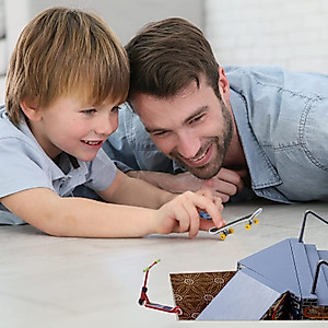 Fingerboard Ramps, Ramp Skate Park Kit, Bigger Finger Skateboard Ramps Contain Skateboards, Ramps, Scooters, Skates, Teen Girl Gifts Boys