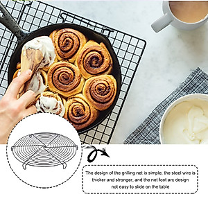 GANAZONO 1pc Cooling Rack Cooling Net Wire Cooling Rack Wire Cooking Racks Steamer Rack Small Cooling Rack Cookie Cooling Rack Shortening for Baking Cooling Tray Oven Rack Iron Food