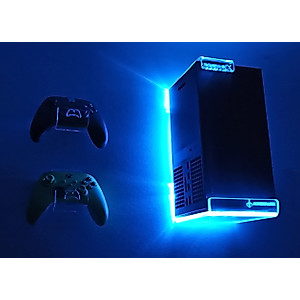Wall Mount for Xbox SERIES S with Multicolor LED Lighting KIT + 2 Control Mount