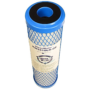 KleenWater Carbon Block Water Filter Replacement Cartridges, Compatible with OmniFilter CB1 and CB3, Made in the USA, Pack of 3