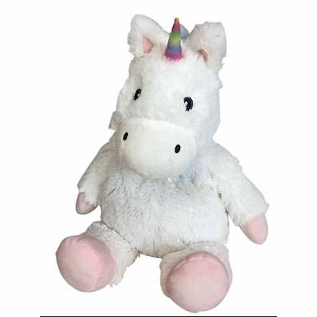 RUIYUXIN White Unicorn - WARMIES Cozy Plush Heatable Lavender Scented Stuffed Animal