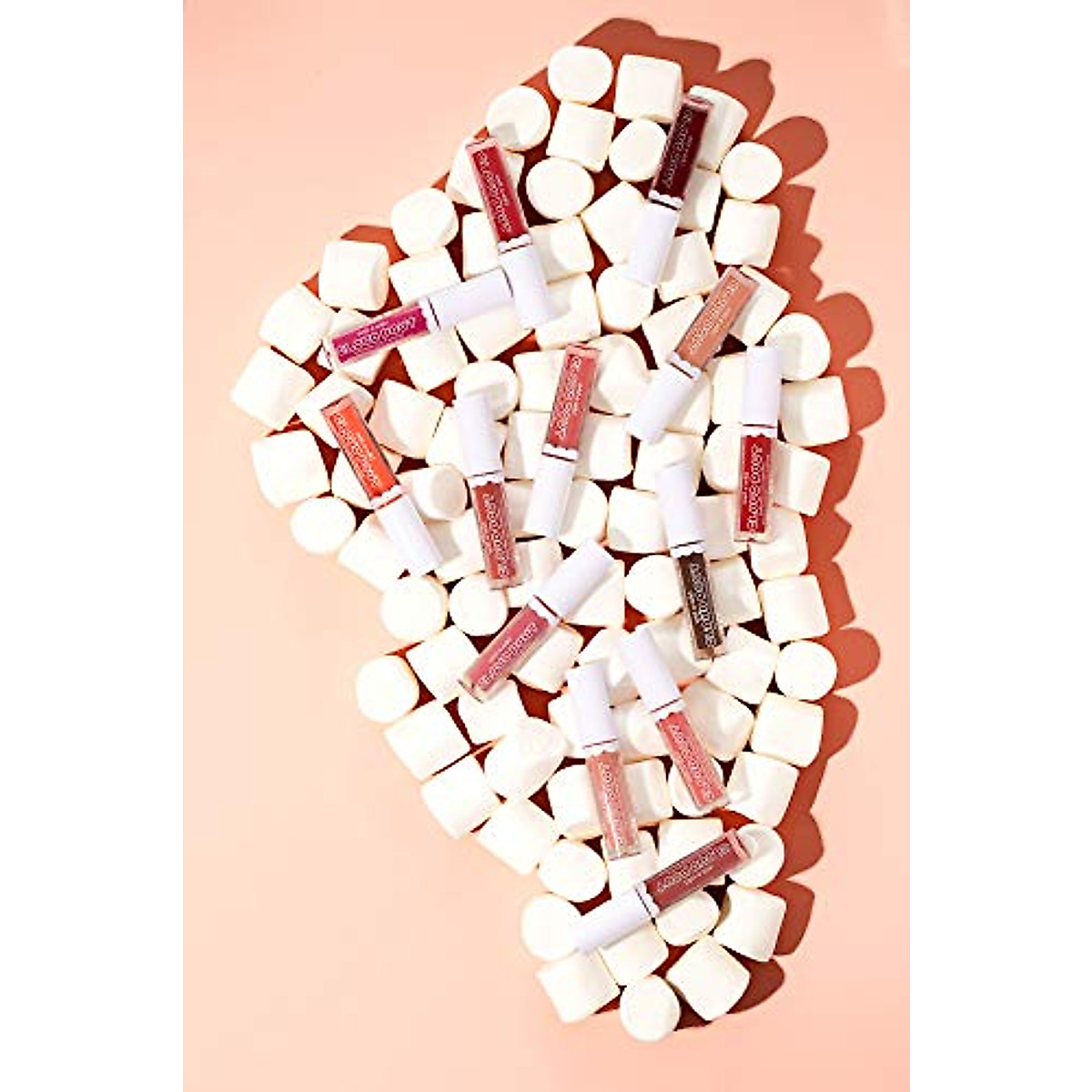 wet n wild Lip Cream Cloud Pout w/ Marshmallow, Light Brown Fluffernutter | Argan Oil | Vitamin E | Marshmallow Flavored