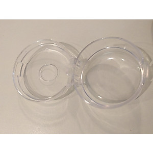 SafeTot Clear Stove Knob Covers - 5 Pack, Standard Size, Easy Install