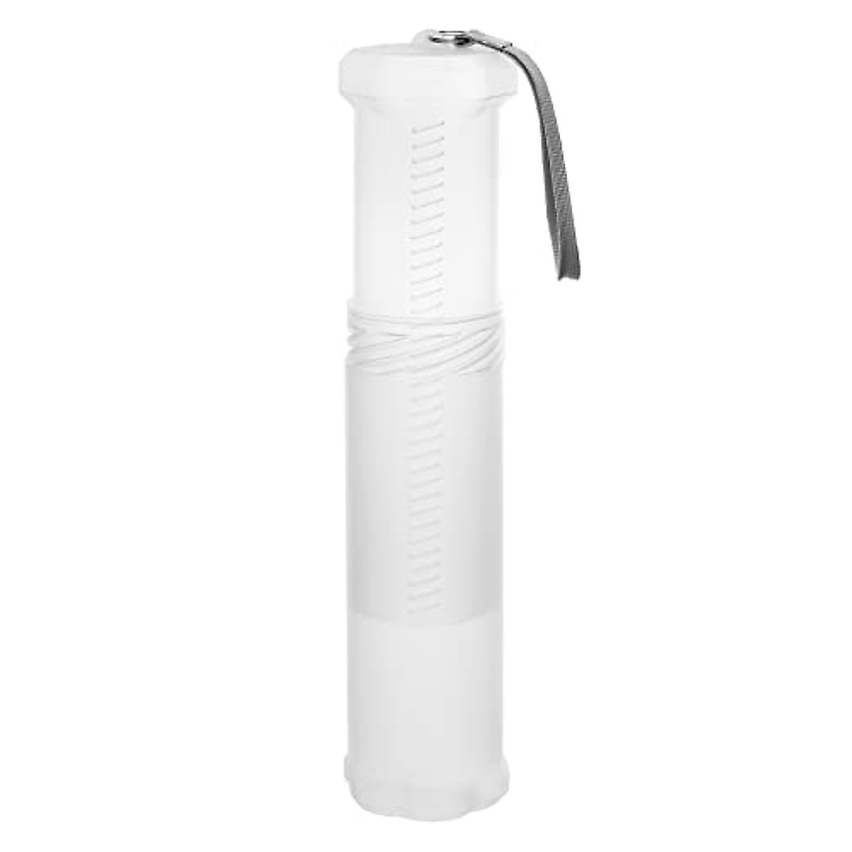 QWORK Extendable Plastic Brush Case Paint Brush Holder, 2 Pack Clear Long Brushes Tube Storage Pencil Pen Holder Container Drawing Tools