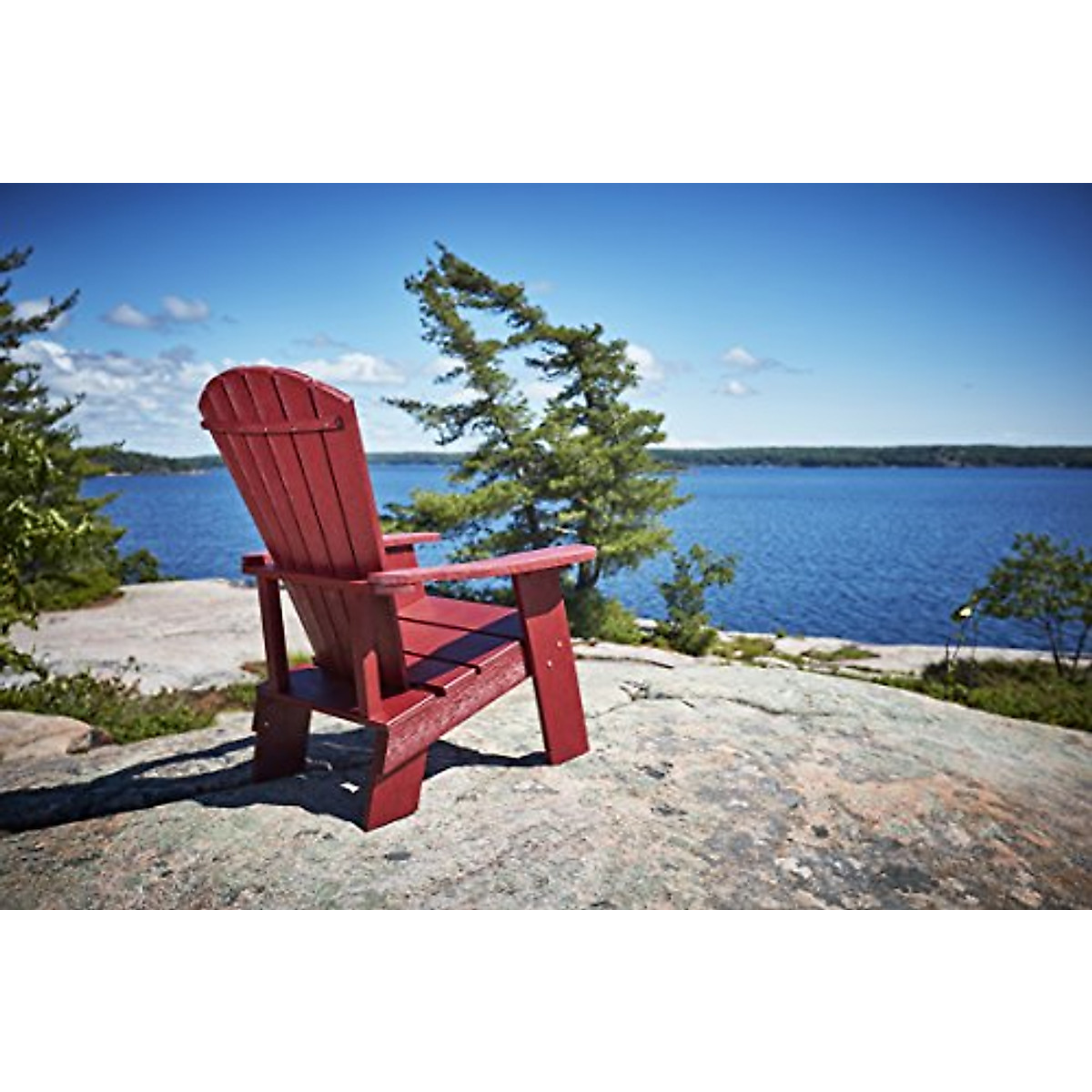 Captiva Casual Adirondack Chair, Bordeaux