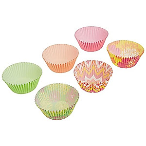 Wilton Floral Baking Cups, Standard, 150-Count, Neon