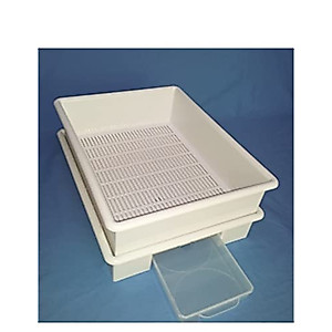 SMART CAT BOX Starter Kit - Cat Litter Box - Preferred for Reducing Odor & Easy Cleaning - Made in The USA