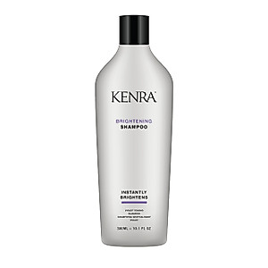 Kenra Brightening Shampoo | Eliminates Brassy Tones | Purple/Violet Shampoo for Blondes, Grays, Brunettes & all Hair Types| 10.1 fl. Oz