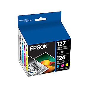 Epson T127120-BCS DURABrite Ultra Black & Color Combo Pack Extra High Capacity - -Cartridge - -Ink