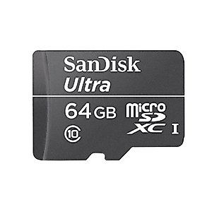 SanDisk Ultra 64GB Micro SDXC UHS-I C10 Memory Card 30MB/S (SDSDQL-064G-G35)