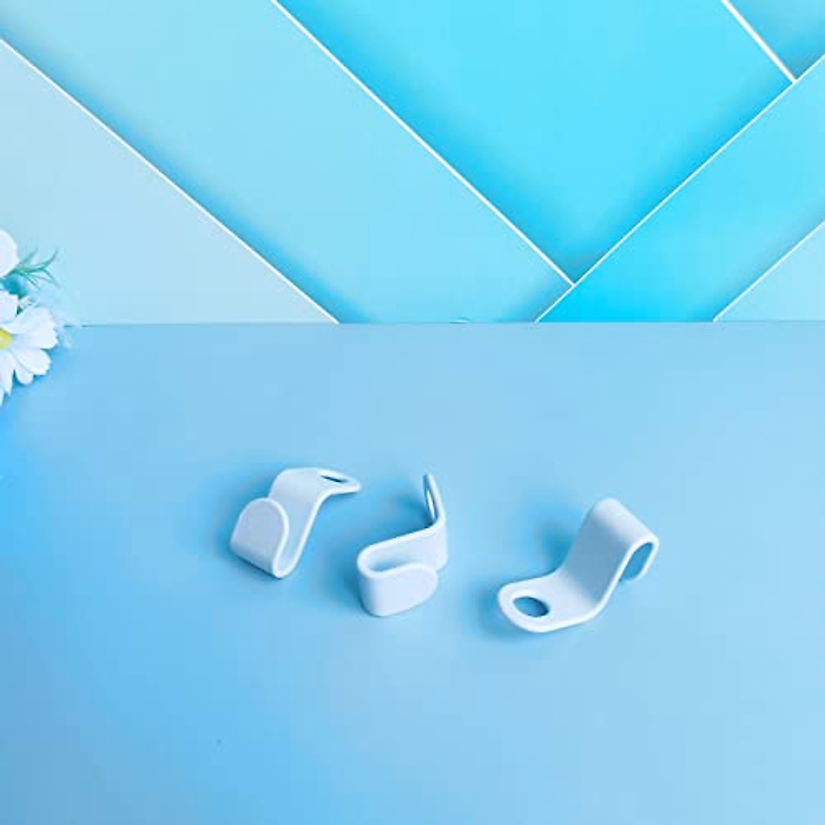 T-HOT 40pcs Clothes Hanger Connector Hooks Plastic Cascading Hangers Space Saving Organizer for Heavy Duty Clothes Closet Rack Clothes Hanger Connector Hooks