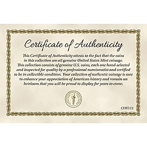 2010 Coin Set National Parks and Sites Quarter Album Coin Holder United States