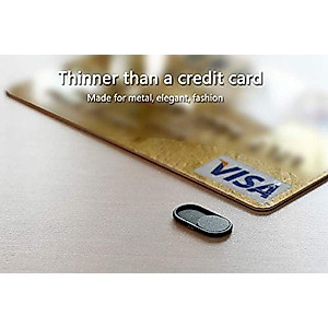 imluckies Webcam Cover Slide [5 Pack], 0.023-Thin Metal Camera Cover for Laptop, MacBook Pro, MacBook Air, iPad, iMac, PC, iPhone 8/7 Plus, Privacy Covers