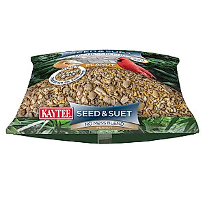 Kaytee Seed & Suet No Mess Peanut 10 Pounds