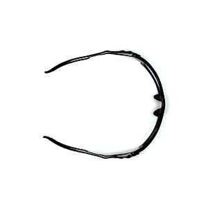 Pyramex Solara Safety Eyewear, Clear Lens With Black Frame