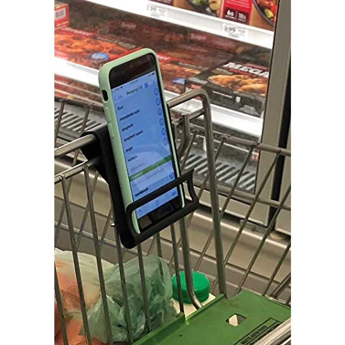 Cart Phone Caddy - Smartphone Holder for Shopping Cart - Safely Secures Cell Phone While you Shop